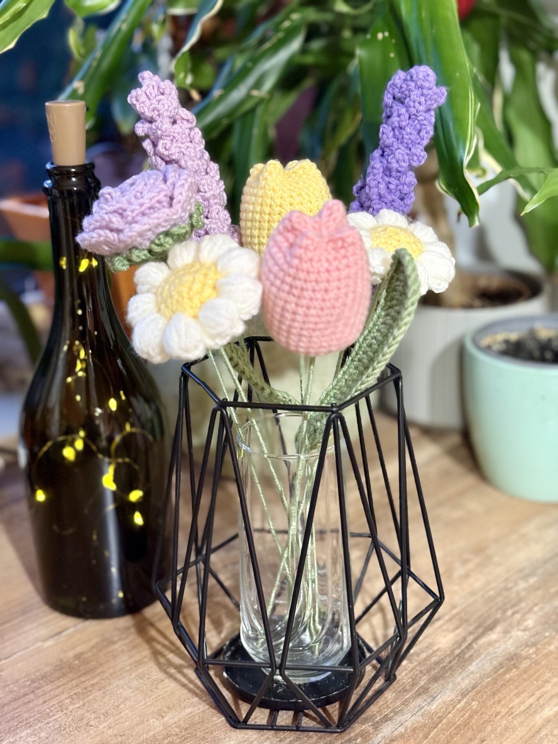 Buchet de flori croșetate – URSY CRAFTS
