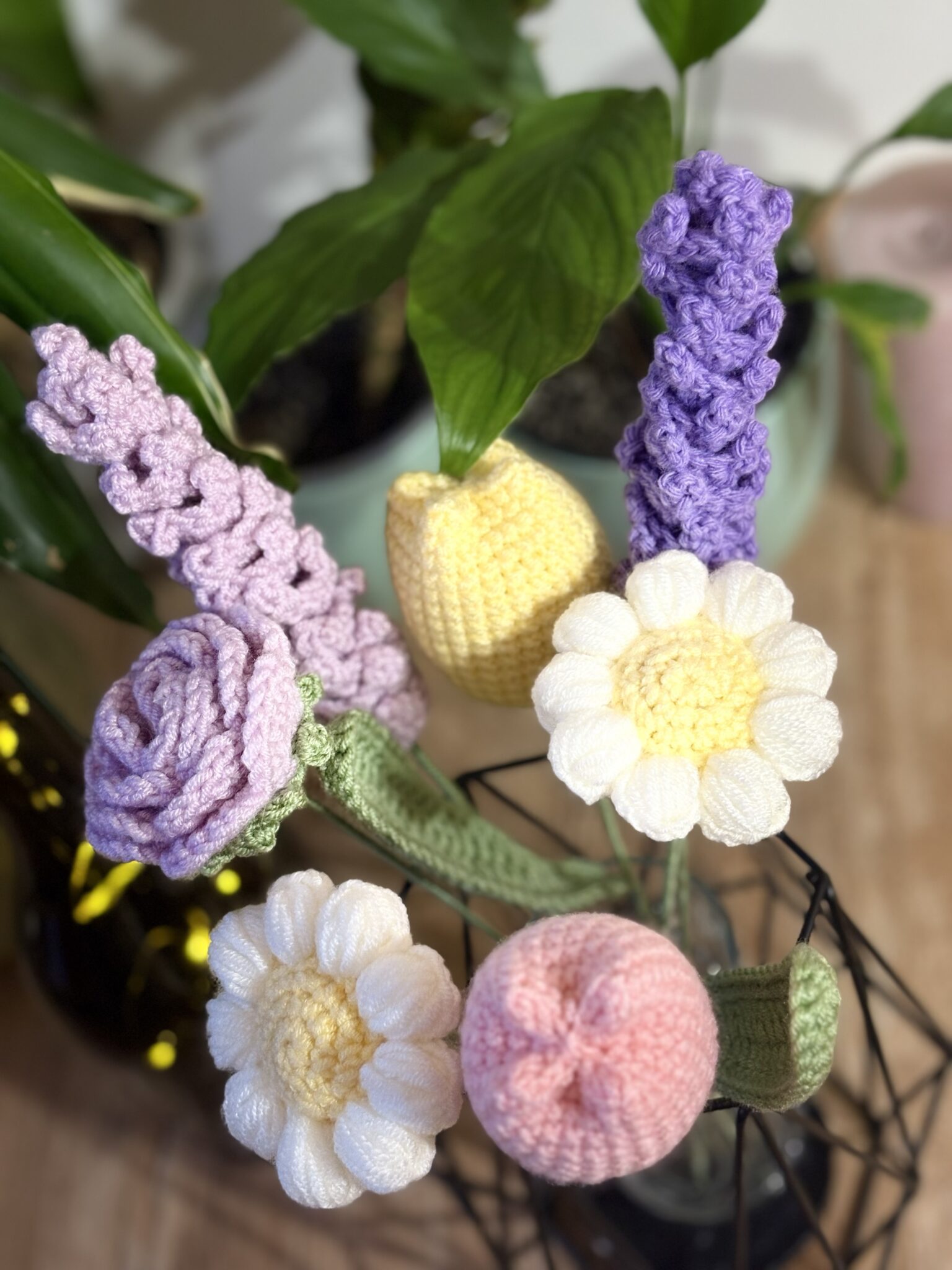 Buchet de flori croșetate – URSY CRAFTS